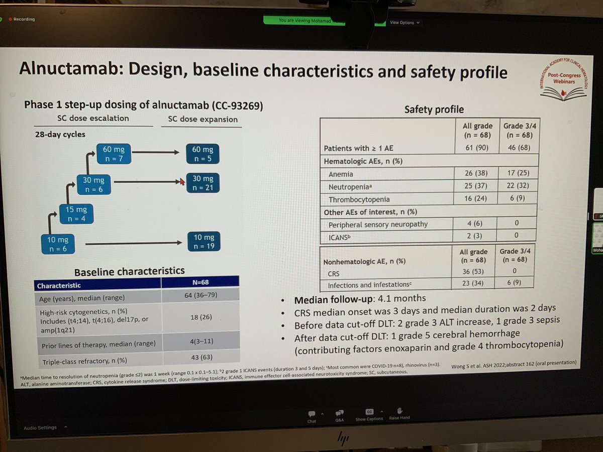 alnuctamab (CC-93269) / BMS
