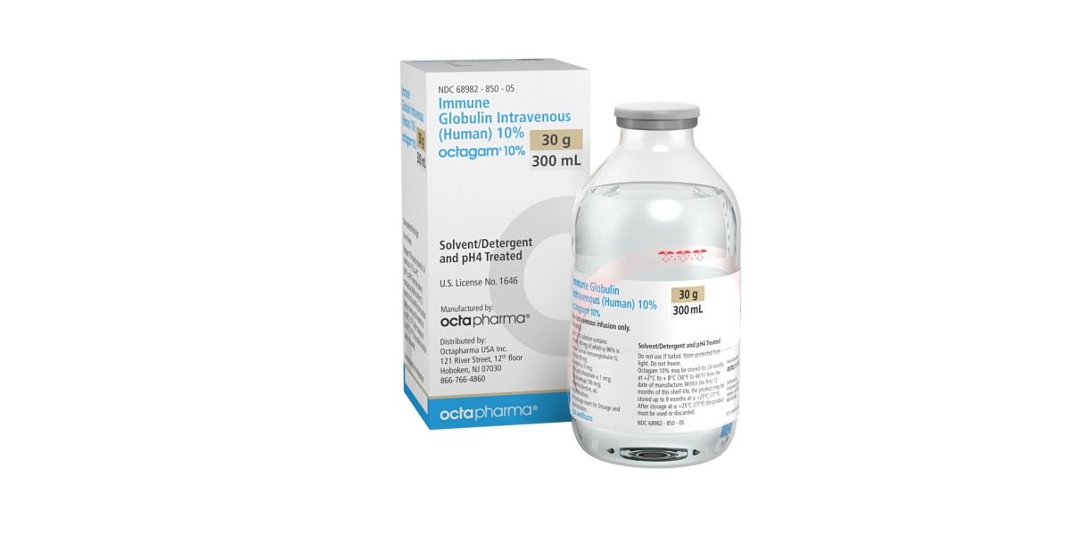 Octagam (intravenous normal human immunoglobulin) / Octapharma