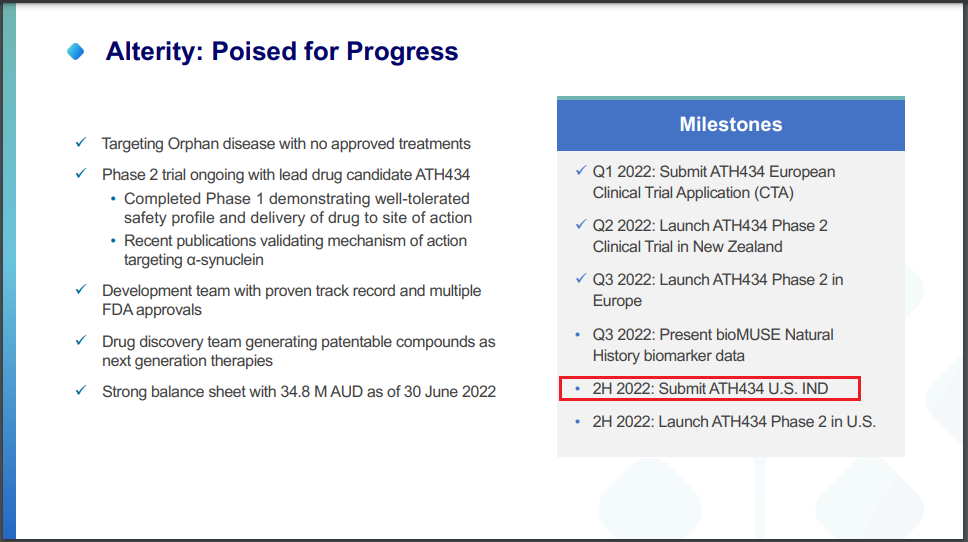 ATH434 / Alterity Therap